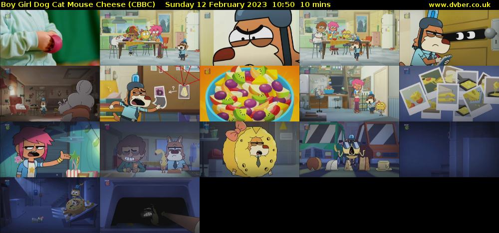 Boy Girl Dog Cat Mouse Cheese (CBBC) - 2023-02-12-1050
