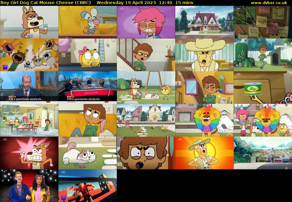 Boy Girl Dog Cat Mouse Cheese (CBBC) - 2023-04-19-1240