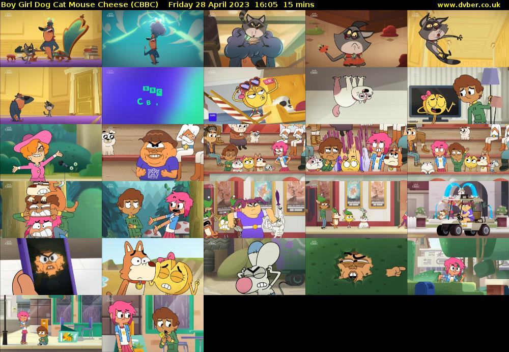 Boy Girl Dog Cat Mouse Cheese (CBBC) - 2023-04-28-1605