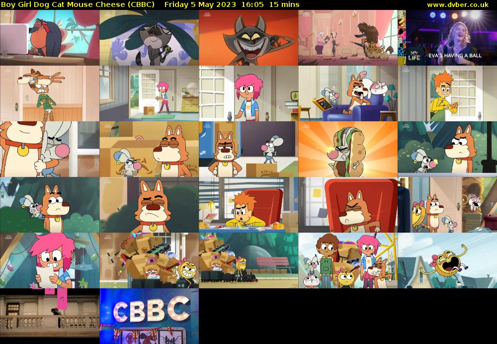Boy Girl Dog Cat Mouse Cheese (CBBC) - 2023-05-05-1605