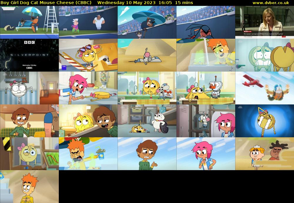 Boy Girl Dog Cat Mouse Cheese (CBBC) - 2023-05-10-1605