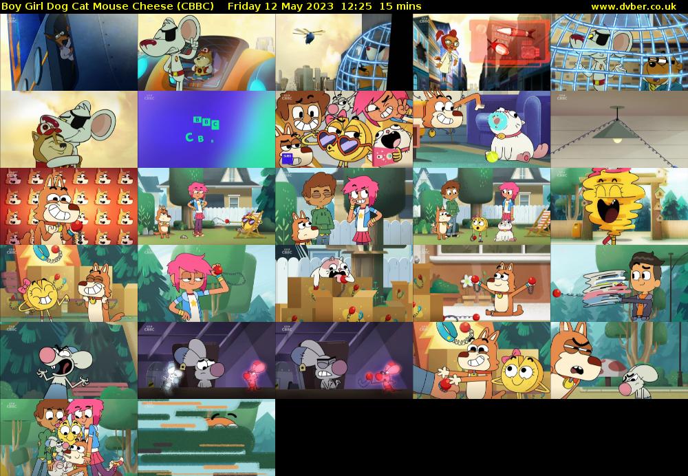 Boy Girl Dog Cat Mouse Cheese (CBBC) - 2023-05-12-1225
