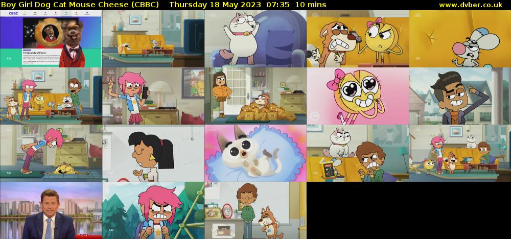 Boy Girl Dog Cat Mouse Cheese (CBBC) - 2023-05-18-0735