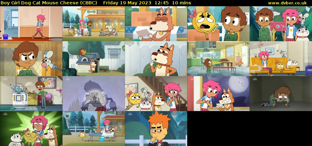 Boy Girl Dog Cat Mouse Cheese (CBBC) - 2023-05-19-1245
