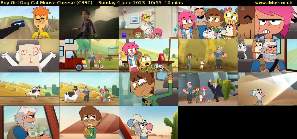 Boy Girl Dog Cat Mouse Cheese (CBBC) - 2023-06-04-1055