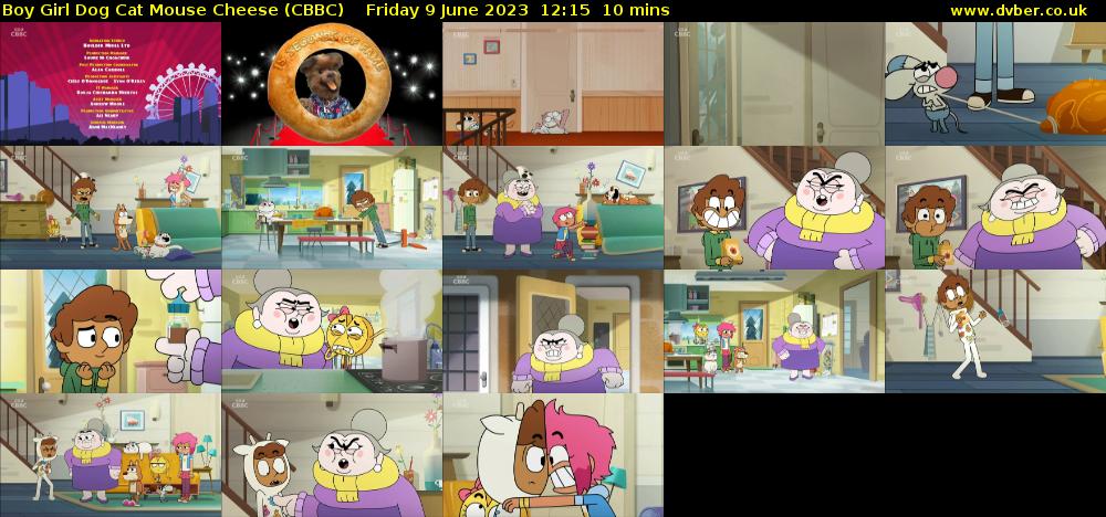 Boy Girl Dog Cat Mouse Cheese (CBBC) - 2023-06-09-1215