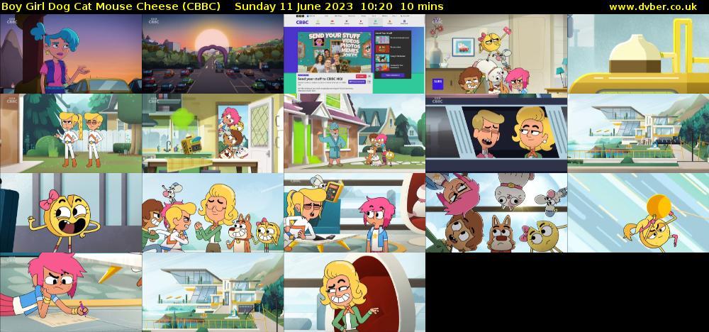 Boy Girl Dog Cat Mouse Cheese (CBBC) - 2023-06-11-1020
