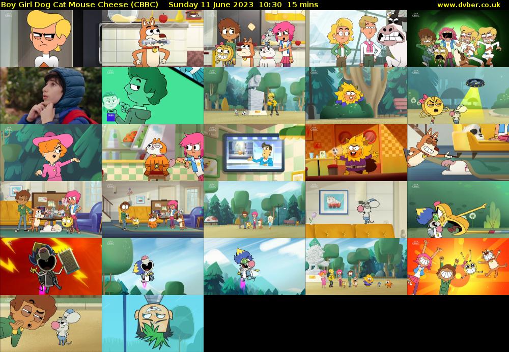 Boy Girl Dog Cat Mouse Cheese (CBBC) - 2023-06-11-1030
