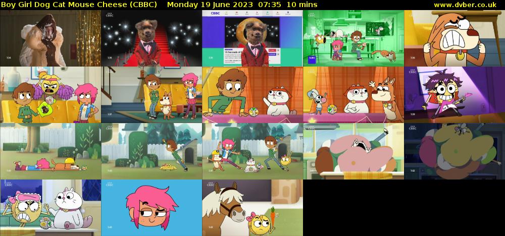 Boy Girl Dog Cat Mouse Cheese (CBBC) - 2023-06-19-0735