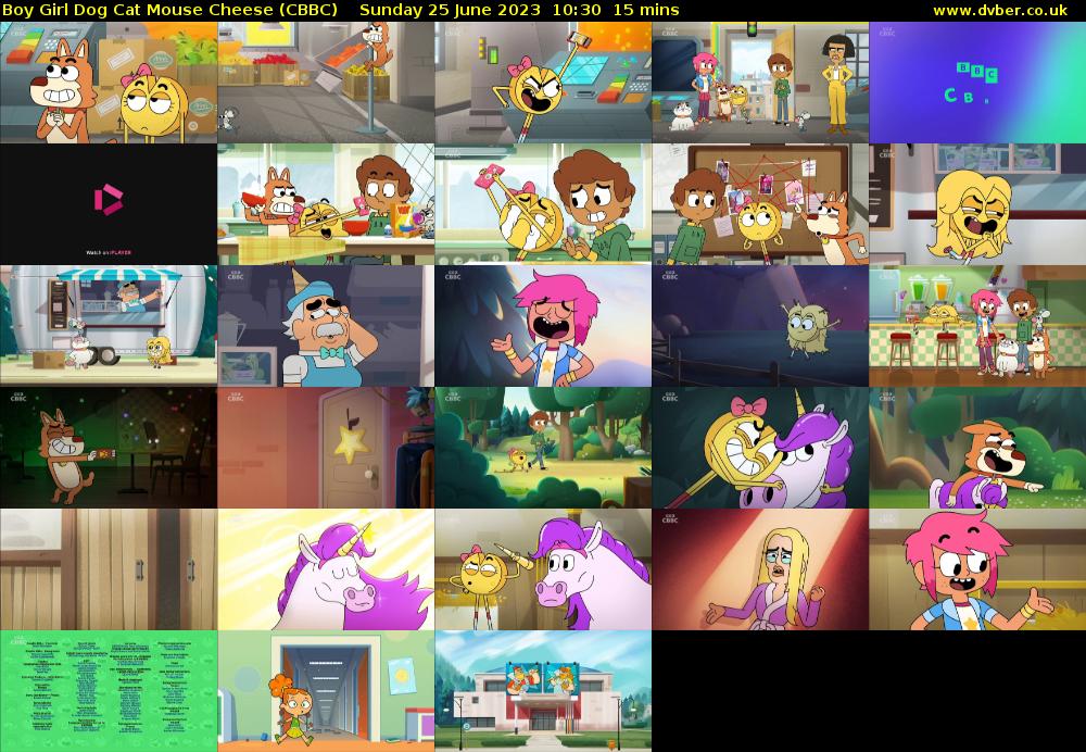 Boy Girl Dog Cat Mouse Cheese (CBBC) - 2023-06-25-1030