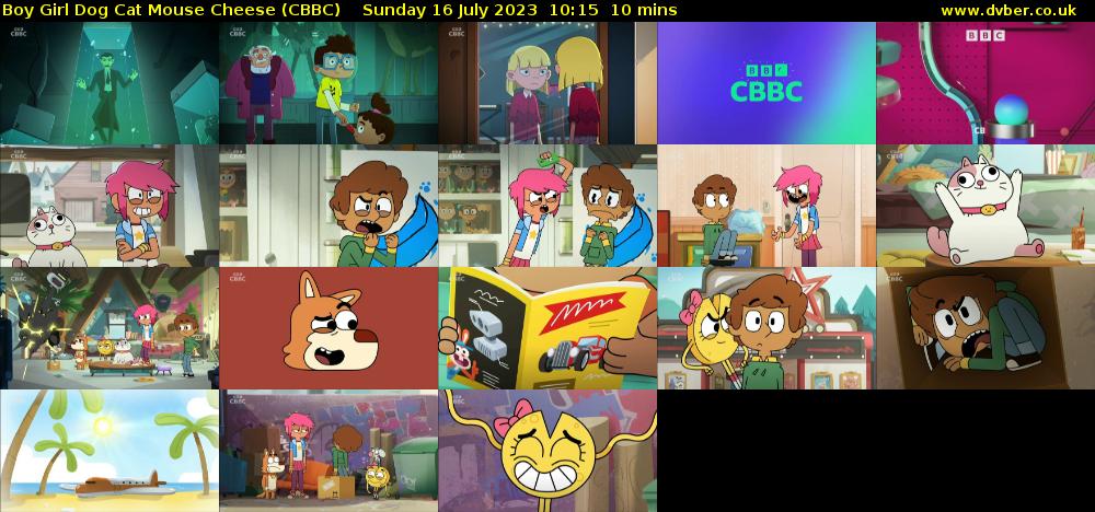 Boy Girl Dog Cat Mouse Cheese (CBBC) - 2023-07-16-1015