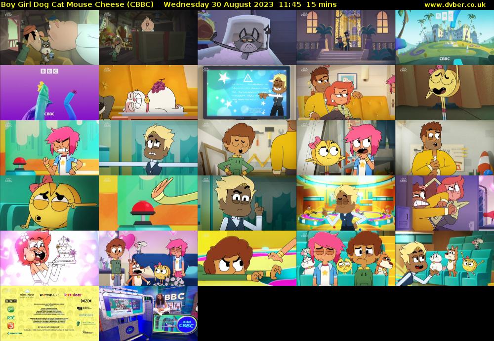 Boy Girl Dog Cat Mouse Cheese (CBBC) - 2023-08-30-1145