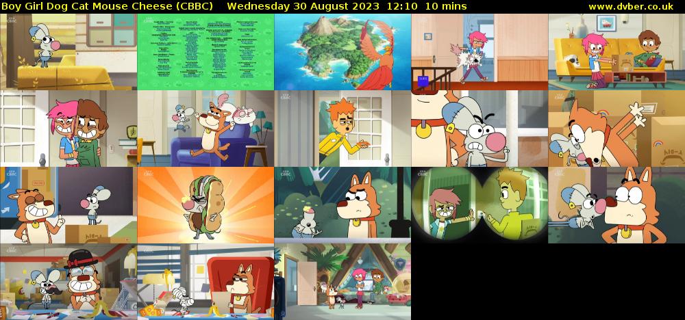 Boy Girl Dog Cat Mouse Cheese (CBBC) - 2023-08-30-1210
