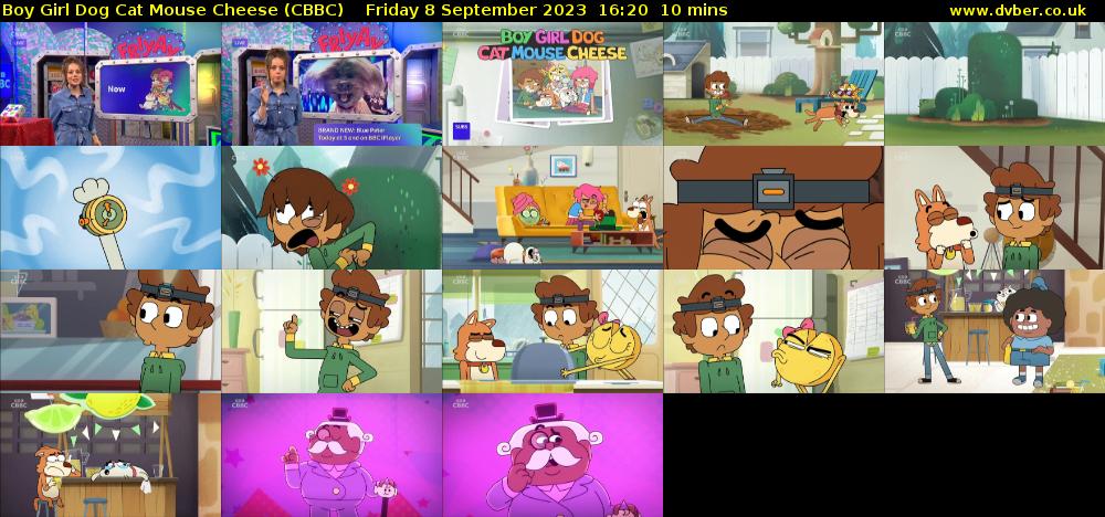 Boy Girl Dog Cat Mouse Cheese (CBBC) - 2023-09-08-1620