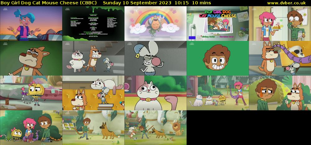 Boy Girl Dog Cat Mouse Cheese (CBBC) - 2023-09-10-1015