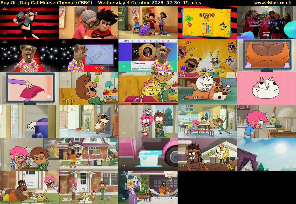 Boy Girl Dog Cat Mouse Cheese (CBBC) - 2023-10-04-0730