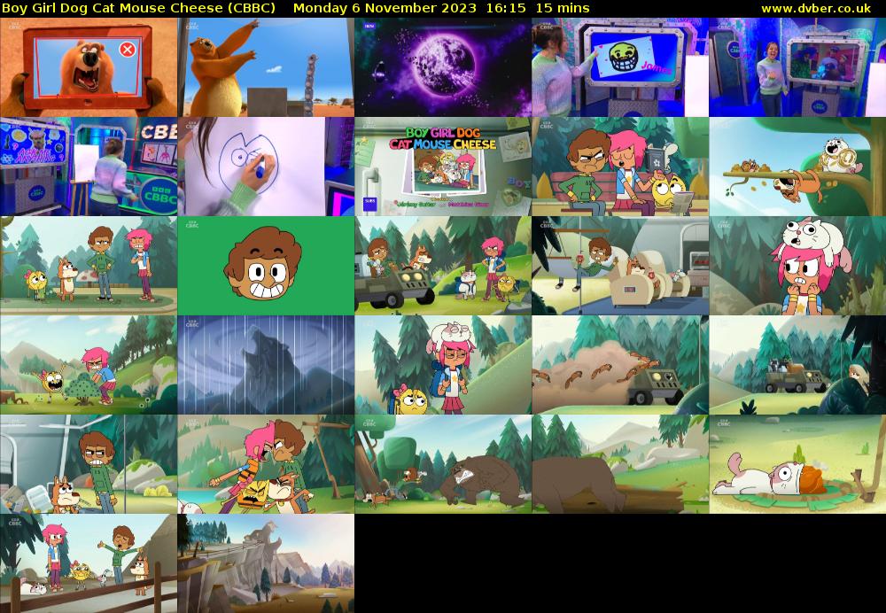 Boy Girl Dog Cat Mouse Cheese (CBBC) - 2023-11-06-1615