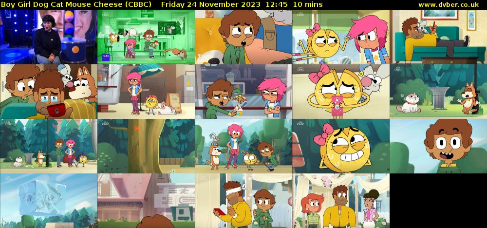 Boy Girl Dog Cat Mouse Cheese (CBBC) - 2023-11-24-1245