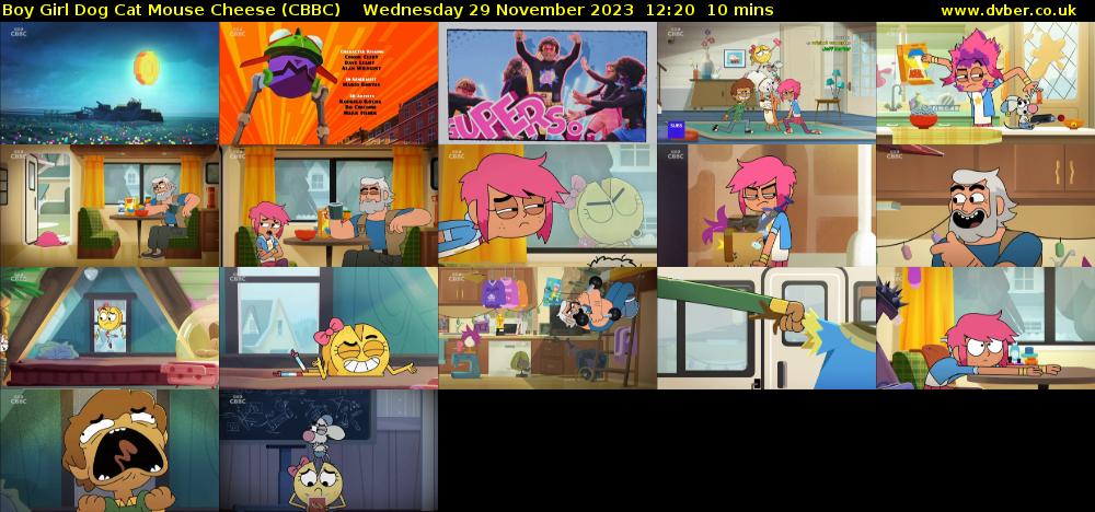 Boy Girl Dog Cat Mouse Cheese (CBBC) - 2023-11-29-1220