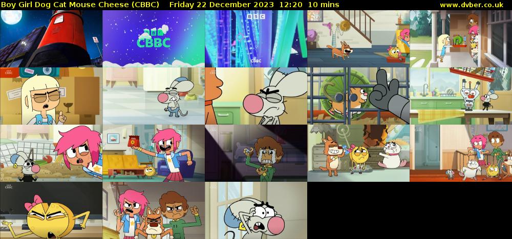 Boy Girl Dog Cat Mouse Cheese (CBBC) - 2023-12-22-1220
