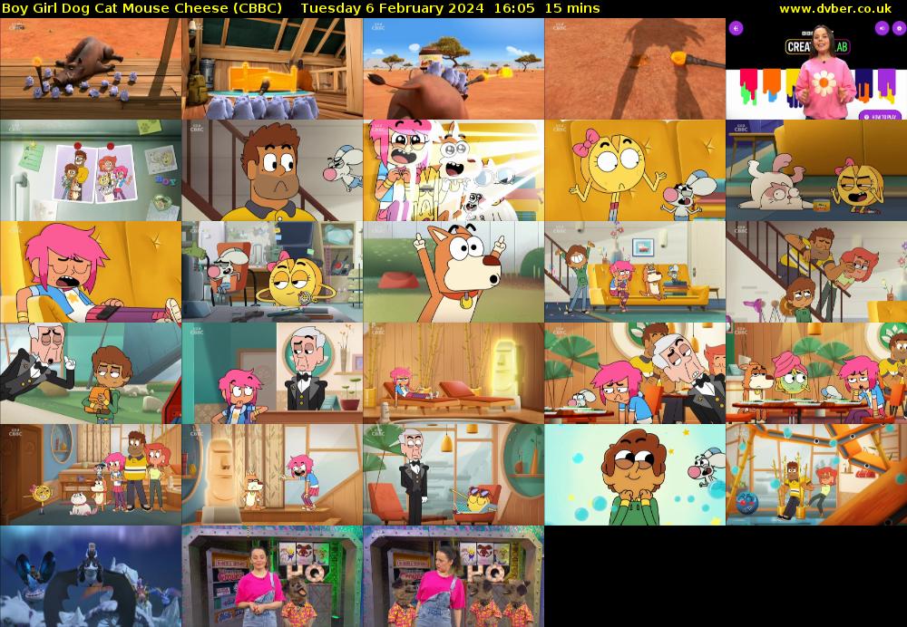 Boy Girl Dog Cat Mouse Cheese (CBBC) - 2024-02-06-1605