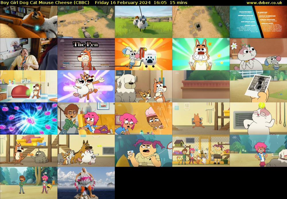 Boy Girl Dog Cat Mouse Cheese (CBBC) - 2024-02-16-1605
