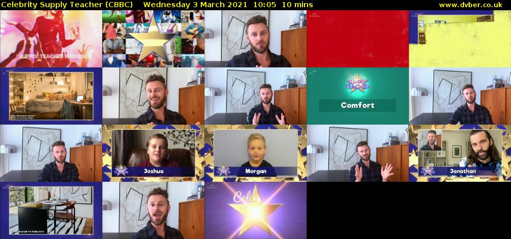 Celebrity Supply Teacher (CBBC) - 2021-03-03-1005