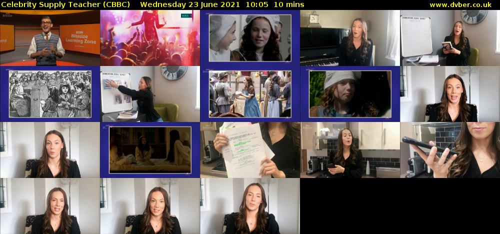 Celebrity Supply Teacher (CBBC) - 2021-06-23-1005