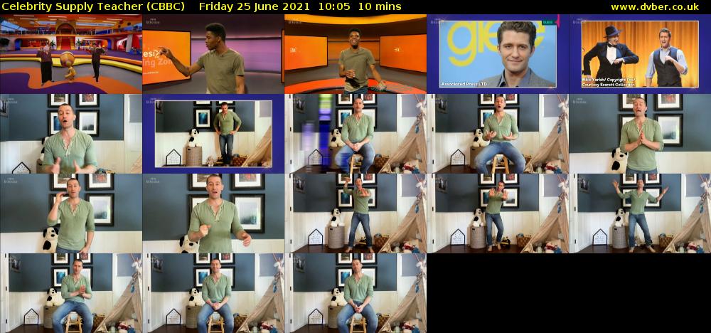 Celebrity Supply Teacher (CBBC) - 2021-06-25-1005