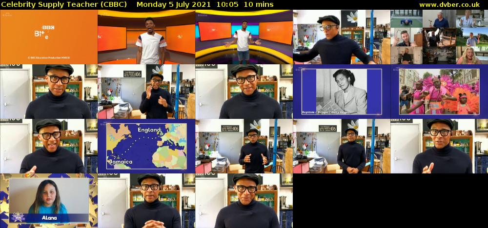 Celebrity Supply Teacher (CBBC) - 2021-07-05-1005