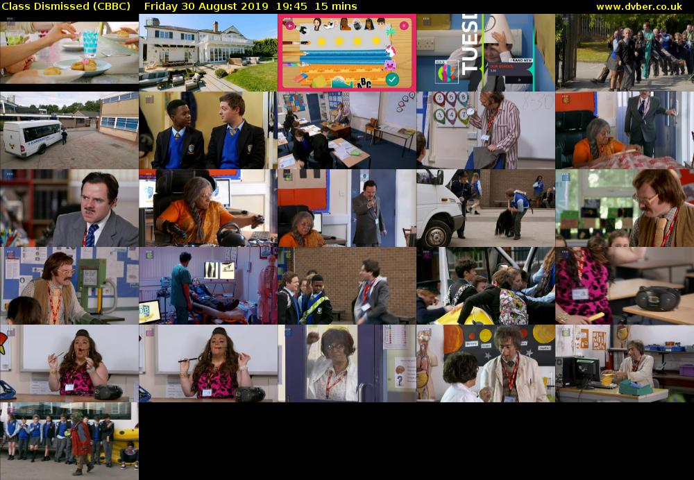 Class Dismissed (CBBC) - 2019-08-30-1945