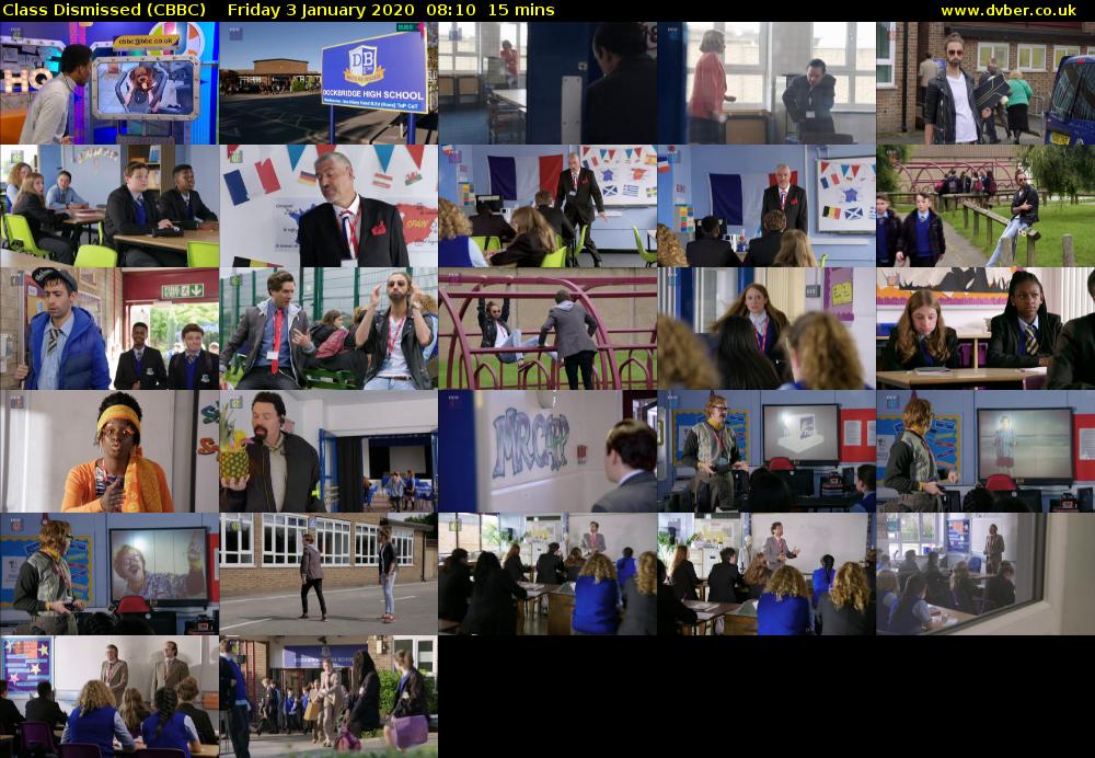 Class Dismissed (CBBC) - 2020-01-03-0810