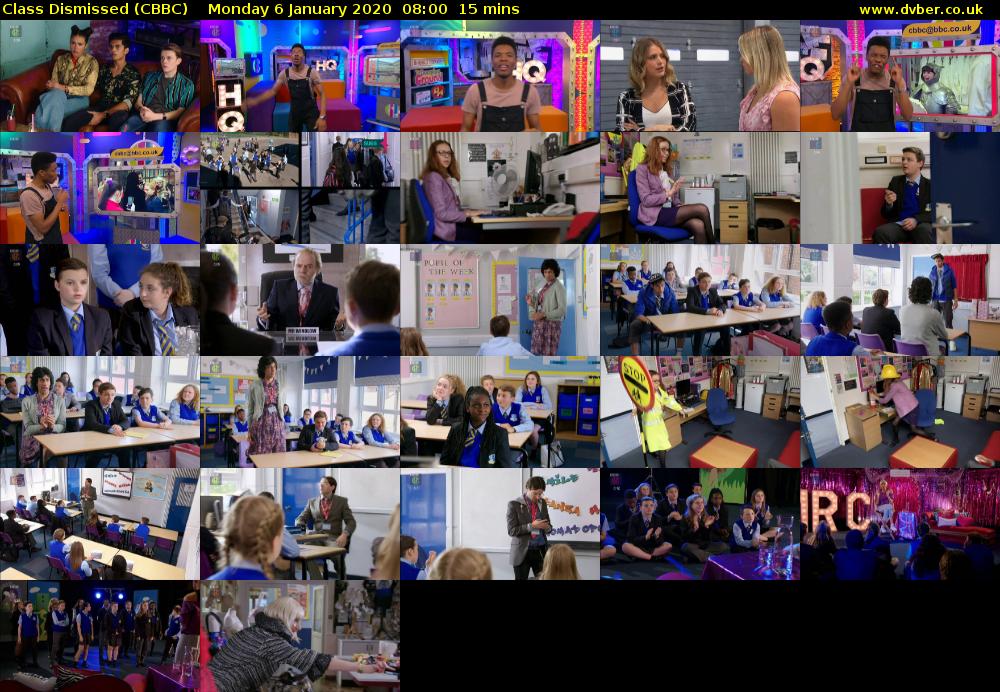 Class Dismissed (CBBC) - 2020-01-06-0800