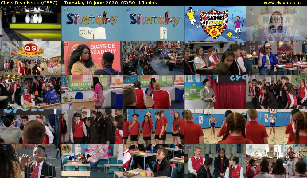 Class Dismissed (CBBC) - 2020-06-16-0750