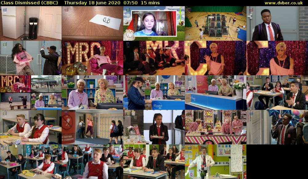 Class Dismissed (CBBC) - 2020-06-18-0750