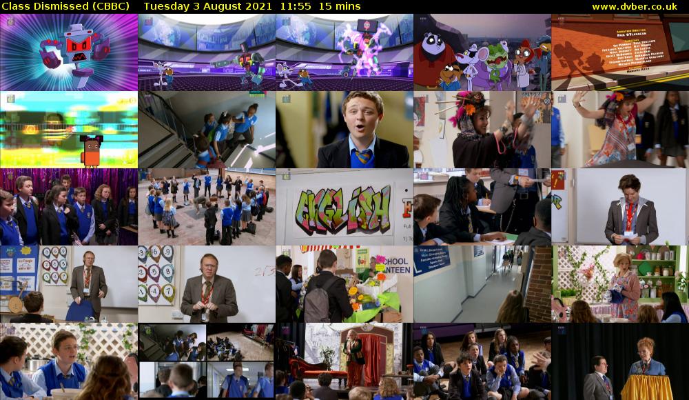 Class Dismissed (CBBC) - 2021-08-03-1155