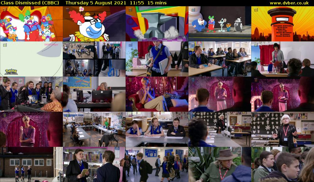 Class Dismissed (CBBC) - 2021-08-05-1155