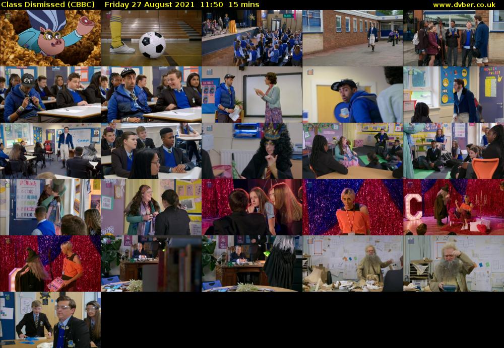 Class Dismissed Cbbc 2021 08 27 1150