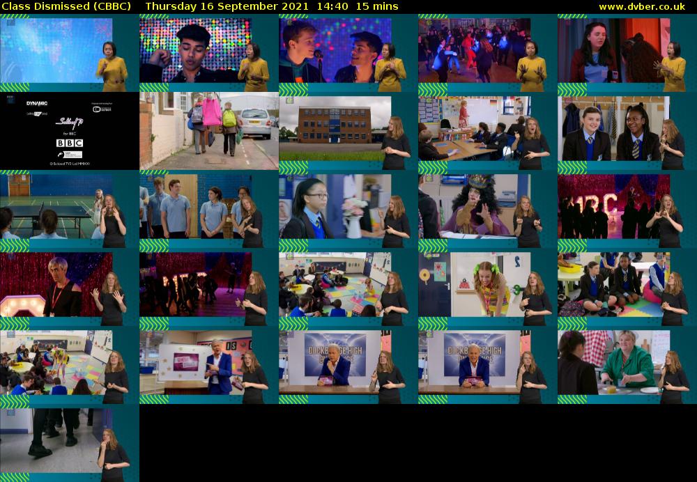 Class Dismissed (CBBC) - 2021-09-16-1440