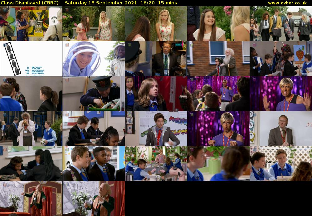 Class Dismissed (CBBC) - 2021-09-18-1620