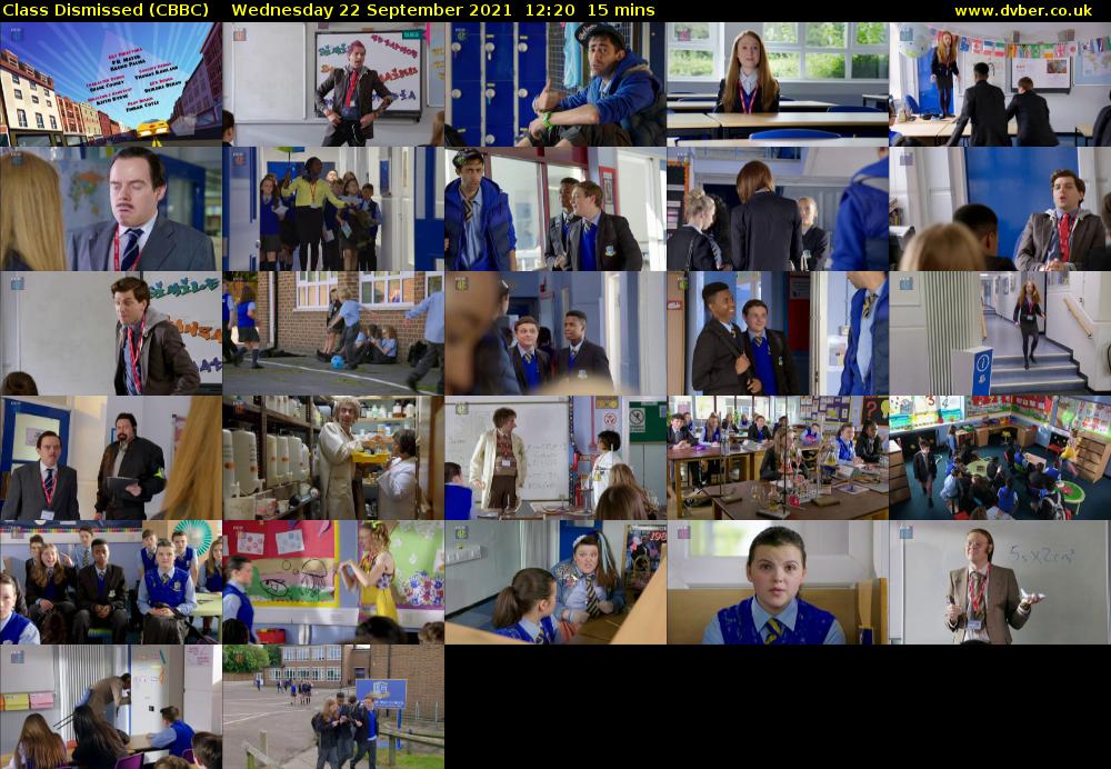 Class Dismissed (CBBC) - 2021-09-22-1220