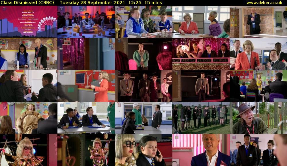 Class Dismissed (CBBC) - 2021-09-28-1225