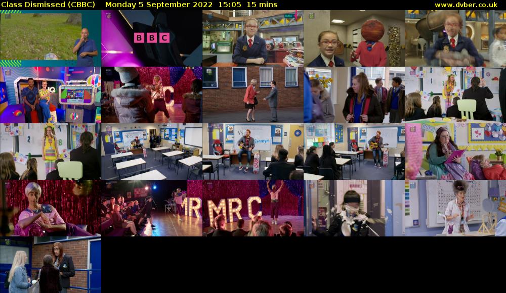 Class Dismissed (CBBC) - 2022-09-05-1505