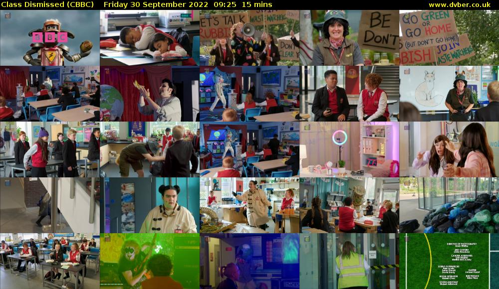 Class Dismissed (CBBC) - 2022-09-30-0925