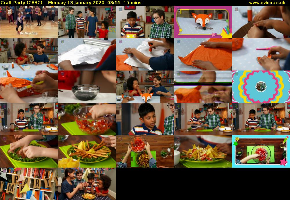 Craft Party (CBBC) - 2020-01-13-0855