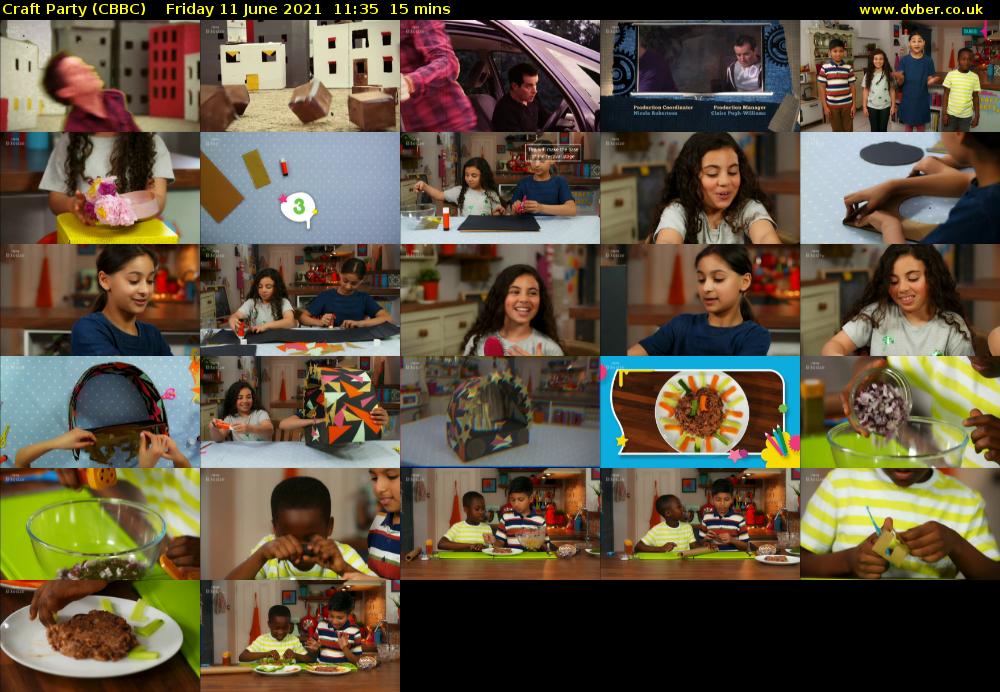 Craft Party (CBBC) - 2021-06-11-1135