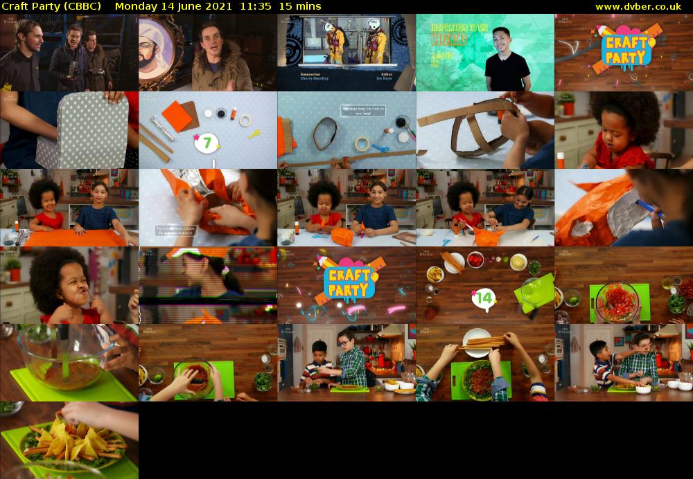 Craft Party (CBBC) - 2021-06-14-1135