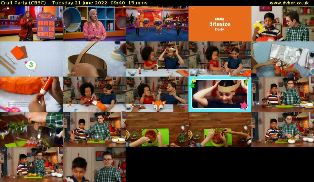 Craft Party (CBBC) - 2022-06-21-0940