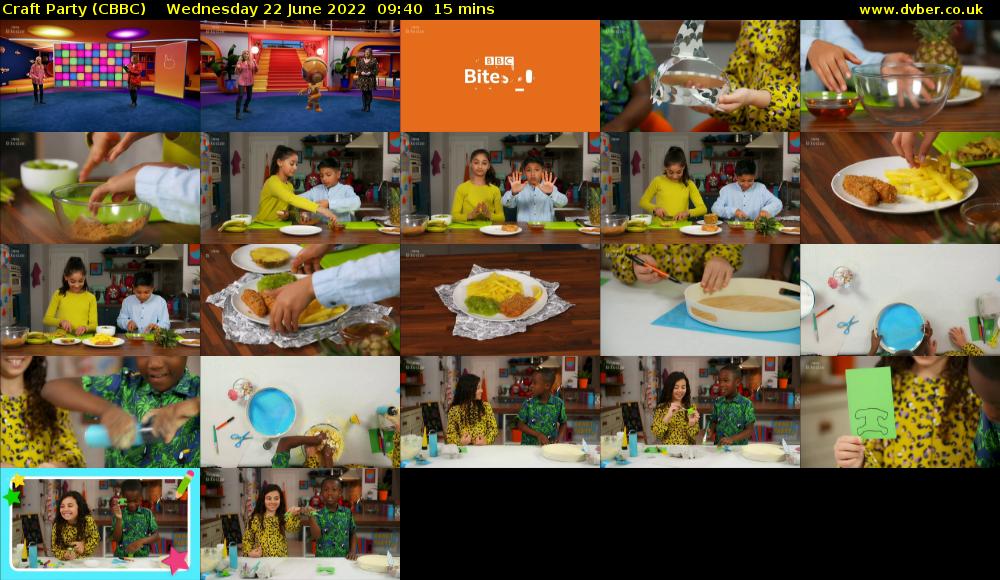 Craft Party (CBBC) - 2022-06-22-0940