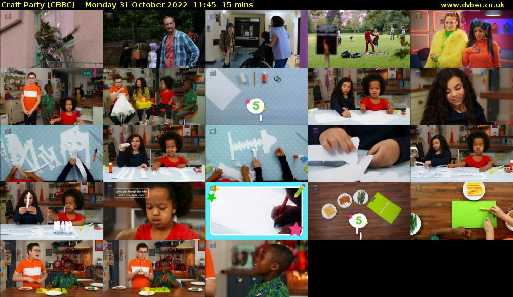 Craft Party (CBBC) - 2022-10-31-1145